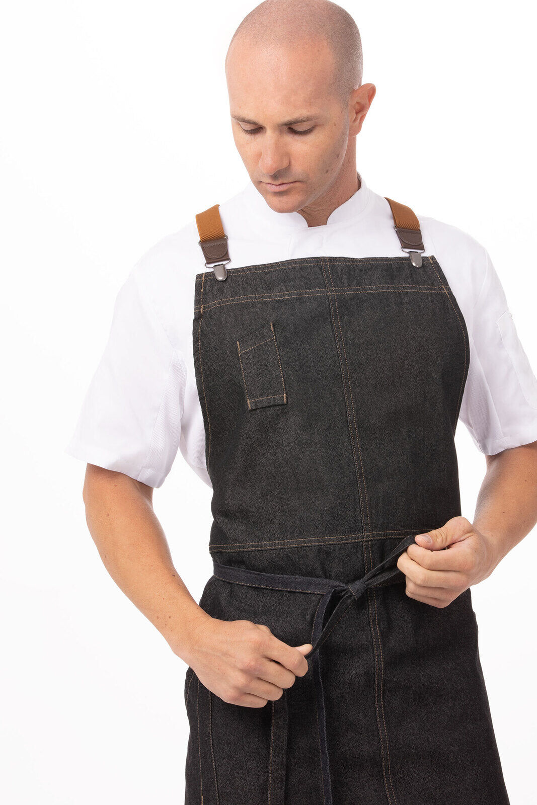 Chef Works Berkeley Chefs Bib Apron - ACS01