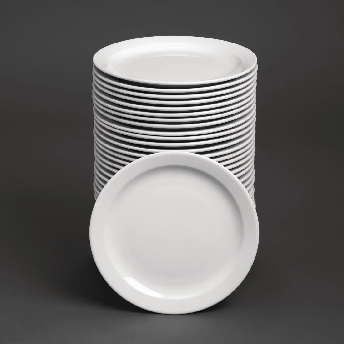 Olympia Athena Narrow Rimmed Plates 36 Pieces 29(H) x 284(Ø)mm | AGC ...